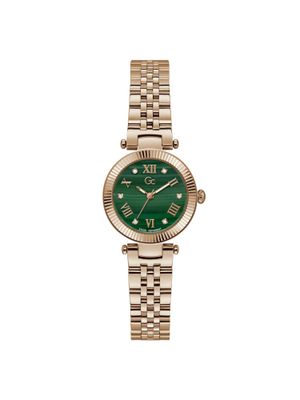 Buy GC Women Flair Green Round Dial Analog Watch - Z02006L9MF (M) Online