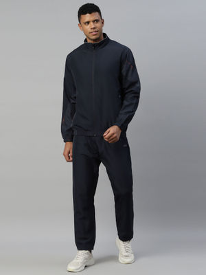 Buy Dida Navy Blue Regular Comfort Dry-Fit Multi-Purpose Track Suit ...