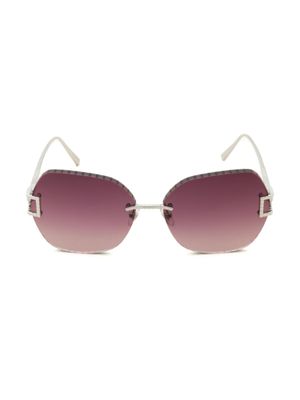 Buy Chopard Shiny Silver Titanium Frame and Purple Gradient Colored ...