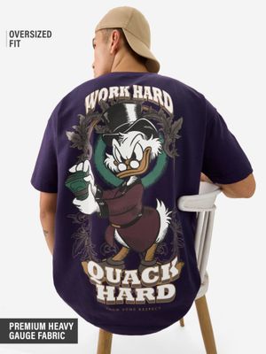 Buy The Souled Store Official Disney Quack Hard Oversized T-Shirt Online