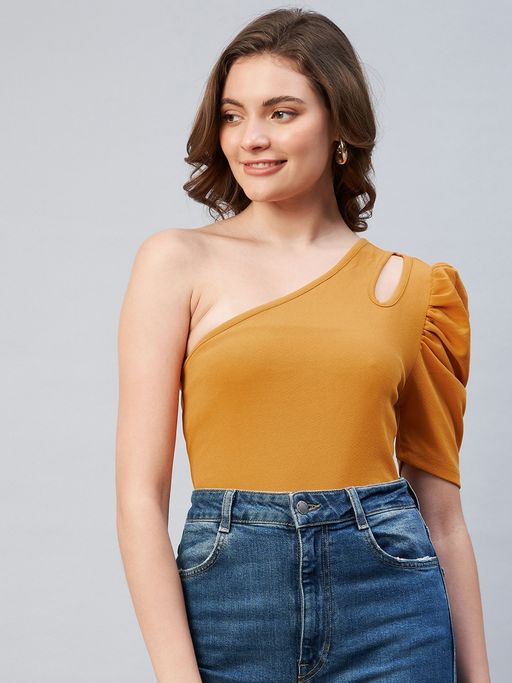 Buy One Shoulder Tops Starting At Upto 70% Off Online In India