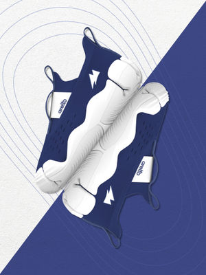 Buy Aretto Leaps Submariner Navy Blue Casual Shoes online