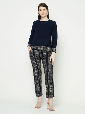 Buy KnitStudio Duo Design Navy Co-Ord (Set of 2) Online