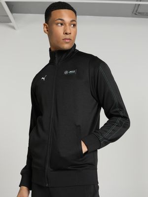 Buy Puma Mercedes AMG Petronas F1 MT7 Men Black Track Jacket Online