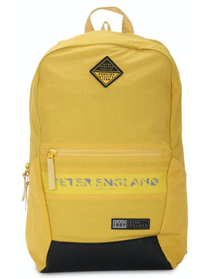 Buy Peter England Yellow Backpack Online