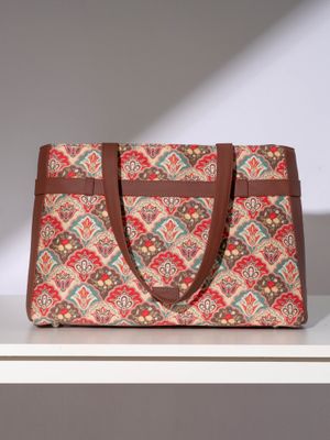 Buy Zouk Women Multi Color Motif Printed Shoulder Bag Online
