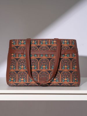 Buy Zouk Women Multi Color Motif Printed Shoulder Bag Online