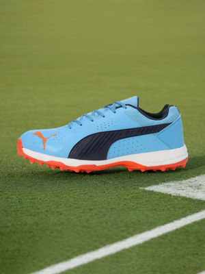 Buy Puma Cricket Allrounder Unisex Blue Cricket Shoes (UK 11) Online