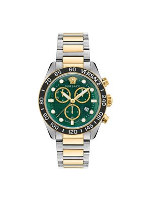 Buy Versace Multifunctional Mens Analog Green Dial Coloured Quartz ...