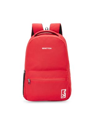 Buy United Colors of Benetton Reuben Unisex Polyester Backpack - Red (M ...
