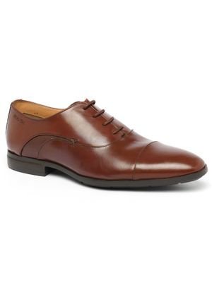 Buy Ruosh Mens Footwear Work Lace Up Formal Tan Online