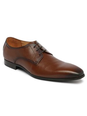 Buy Ruosh Mens Footwear Work Lace Up Formal Brown Online