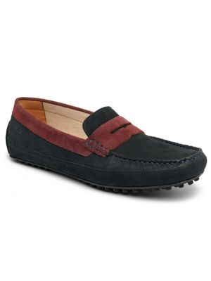 Buy Ruosh Mens Footwear Drivers Slip On Black Online