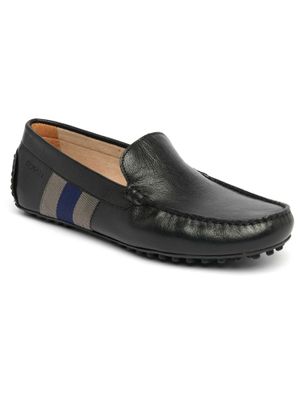 Buy Ruosh Mens Footwear Drivers Slip On Black Online