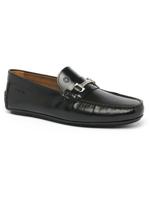 Buy Ruosh Mens Footwear Drivers Slip On Black Online
