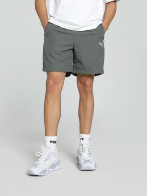 Buy Puma Zippered Woven Men Grey Shorts Online