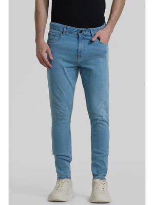 Buy Snitch Blue Skinny Fit Jeans (30) Online