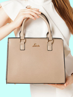 Buy Lavie Women's Liz Shelly Satchel (Taupe) (M) Online