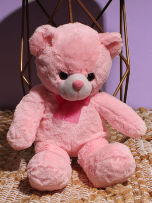 Buy DukieKooky Cute & Adorable Pink Teddy Bear Soft Plush Toy For Kids ...