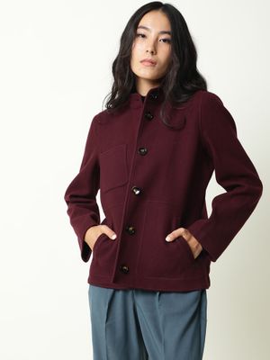 Buy RAREISM Comico Maroon Jacket Online