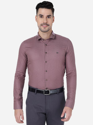 Buy JB Studio Jb Onion Pink 100% Cotton Slim Fit Solid Formal Party ...