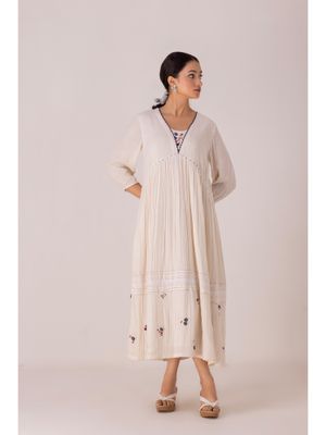 Buy Karuna Khaitan Off White Urvi Dress Online