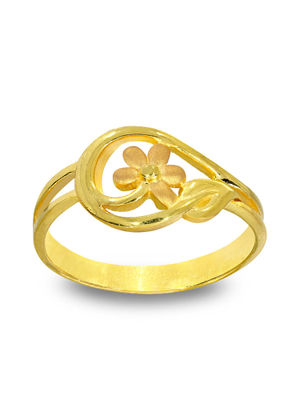 Buy Candere by Kalyan Jewellers 22K (916) Yellow Gold Ring for Women Online