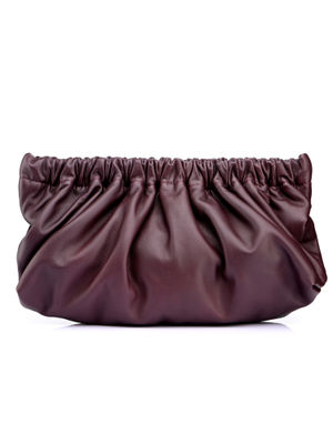Buy Perona Solid Eros Purple Evening Clutch Online