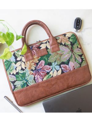 Buy HAMELIN Theo Sleek Laptop Bag (Floret) Online