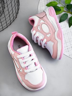 Buy steprite Kids Running Shoes Pink (UK 7) Online