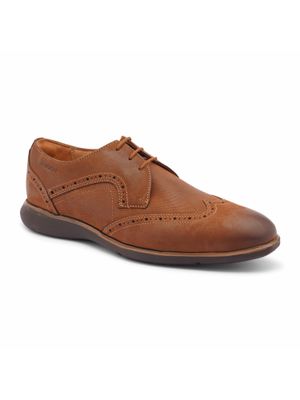 Buy Ruosh Men Footwear Work Lace Up Formal Brown Online