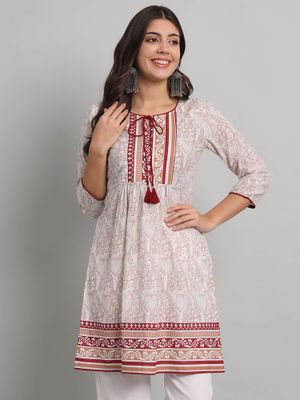 Buy Rangmayee Womens Cotton Short Kurti Online