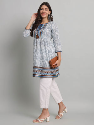 Buy Rangmayee Womens Cotton Short Kurti Online