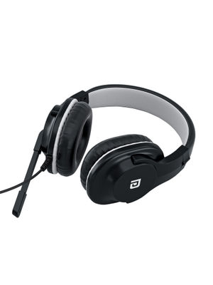 Buy Portronics Genesis Wired Over The Ear Headphone With Adjustable Mic ...