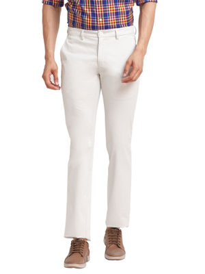 ColorPlus Casual Trousers : Buy ColorPlus Light Fawn Trouser Online ...