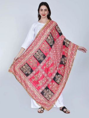Buy Moda Chales Chiffon Digital Print Pakistani Dupatta with Mirror ...