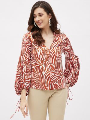 Buy Kibo Womens Tie Knot Long Sleeve Top Online