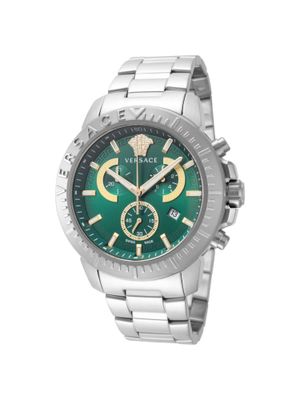 Buy Versace Men Green Dial Analog Watch- Ve2E00821 (Medium) Online