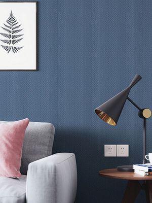 Bonhomie Wall Decor : Buy Bonhomie Blue Wallopedia Decorative Wall ...