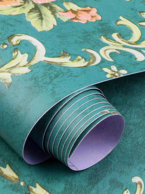 Buy Bonhomie Green Wallopedia Decorative Wall Sticker Wallpaper for ...