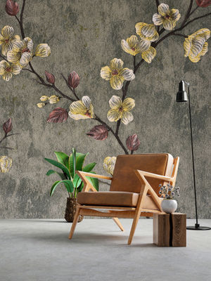 Bonhomie Wall Decor : Buy Bonhomie Grey Wallopedia Wall Sticker ...