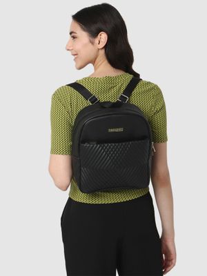 Buy Caprese Leo Backpack Black Online