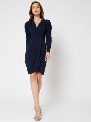 Buy VERO MODA Women Blue Dress (S) Online