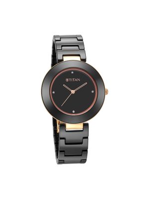 Buy Titan Purple Ceramics 95189KC02 Black Dial Analog Watch for Women ...