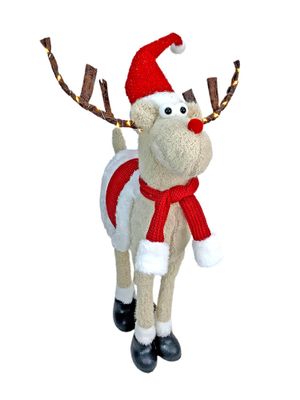 Buy Little Surprise Box Led Light Horns 26 Inches Standing Rudolf ...