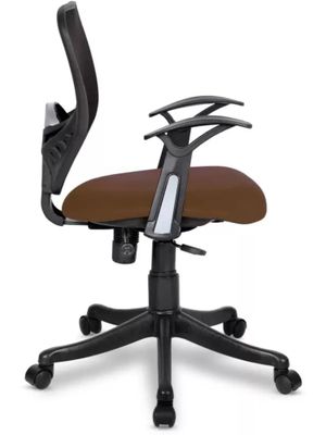 Buy Savya Home Delta Mb Chair Umbrella Base Office Chair (Beige) Online
