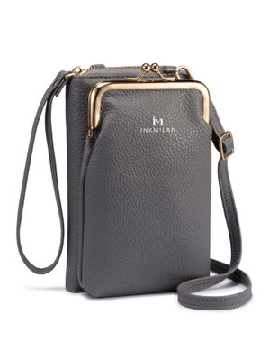 Buy Inkmilan Dark Grey Crossbody Bag for Women Online