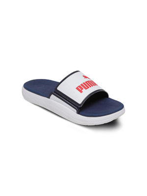 Buy Puma Softride Men White Sliders (UK 6) Online