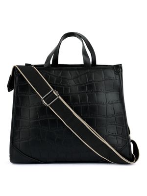Buy London Rag Black Croco Hand Bag Online
