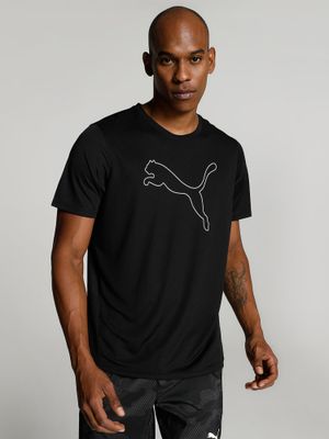 Buy Puma Performance Cat Training Men Black T-Shirt Online
